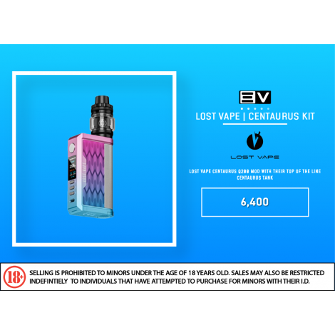 Lost Vape -Centaurus Q200 Kit with Centaurus Tank