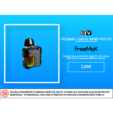 Freemax - Galex Nano Pod Kit