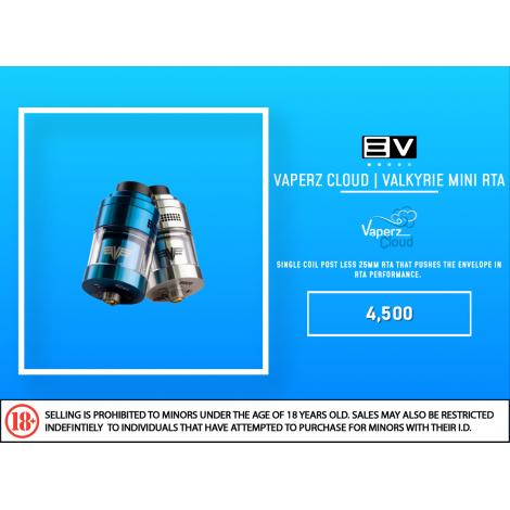 Vaperz Cloud - Valkyrie Mini RTA