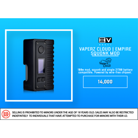 Vaperz Cloud - Empire Squonk Mod