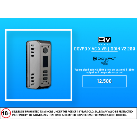 Dovpo x Vaperz Cloud x Vaping Bogan - Odin V2 200W
